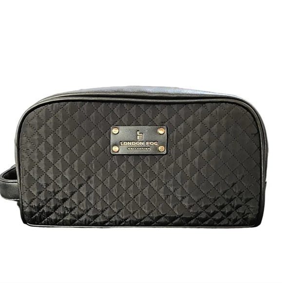 London Fog | Bags | London Fog Quilted 0th Anniversary Black Eloise ...